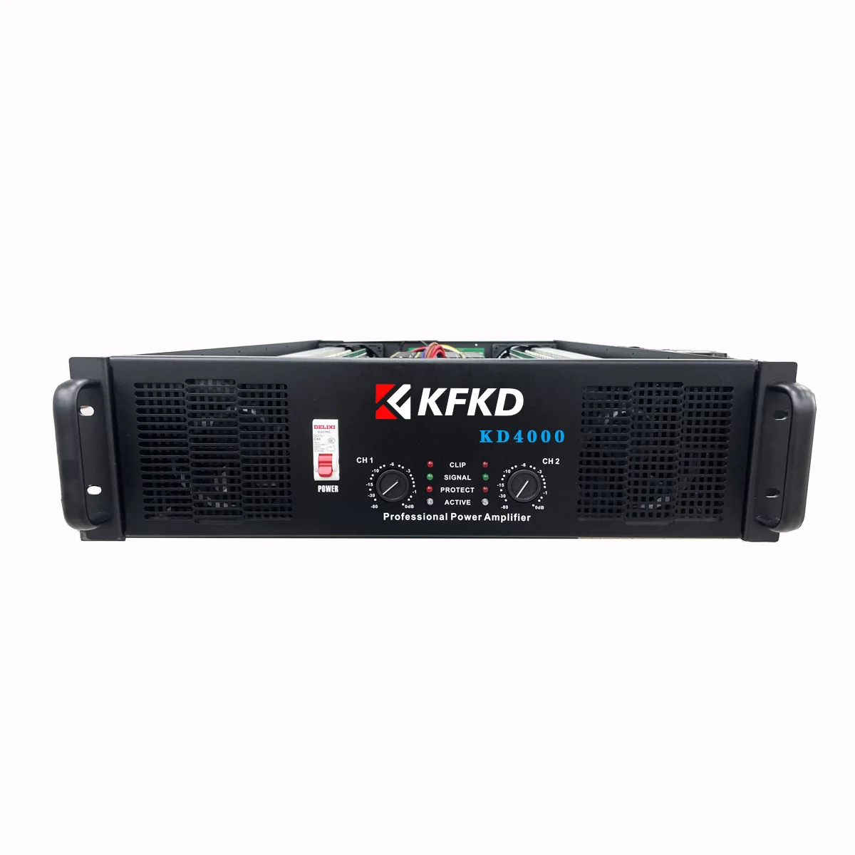 KD4000 Power Amplifier - 4000W*2H Pure Power for Stage