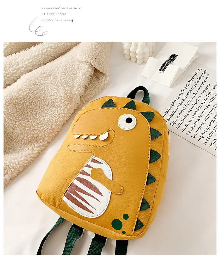 Cute Cartoon Book Bag For Girls Boys Kids Backpack Children Dinosaur ...