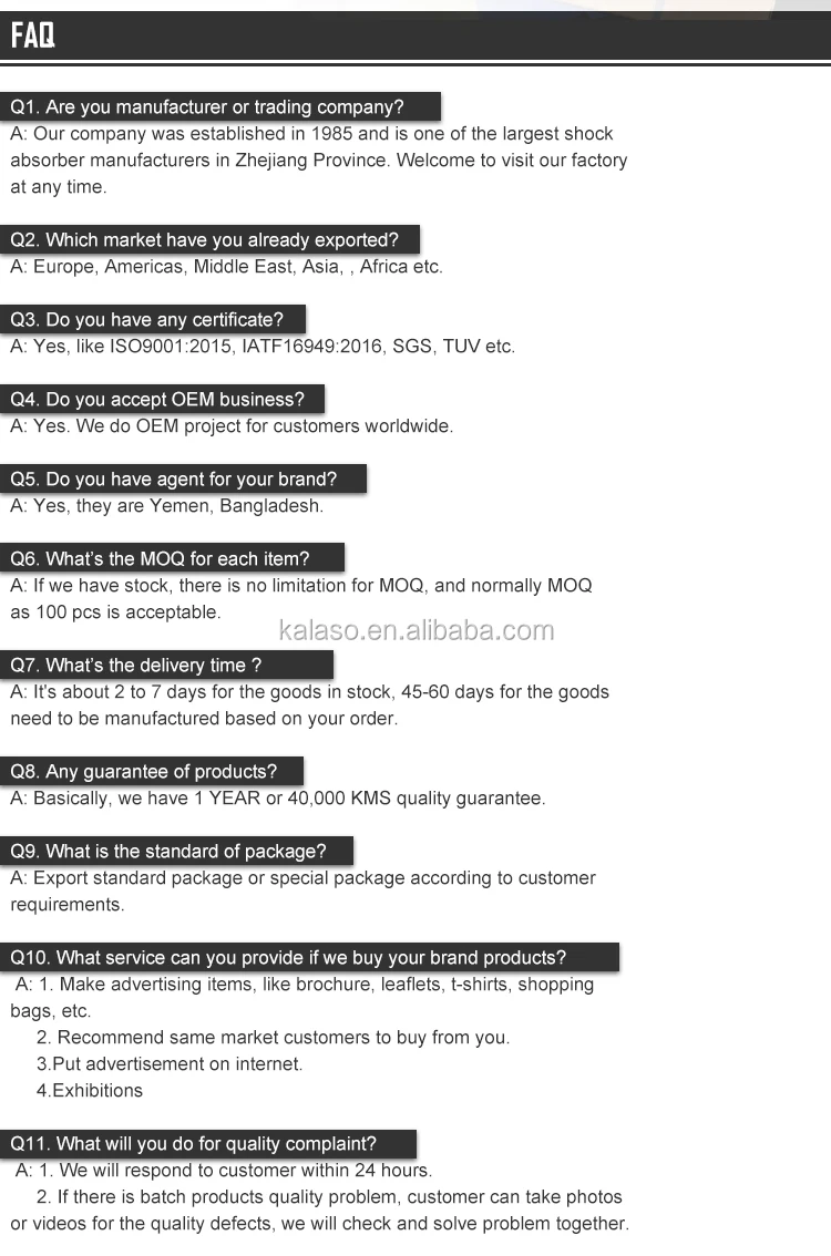 Kalaso Shock Absorbers for Nissan X-TRAIL (T32) 2014-2016