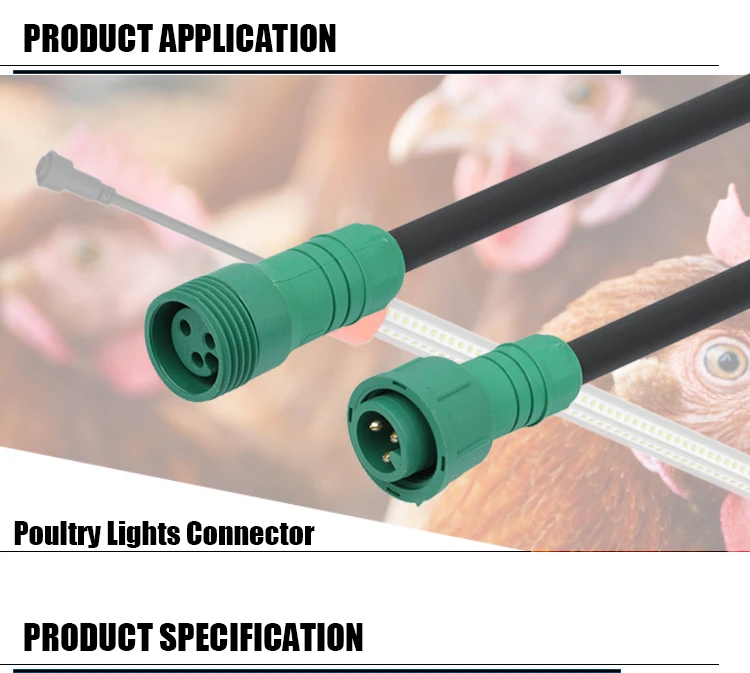 M8 M12 M16 M18 M20 Waterproof Connectors 3 Pin 3 Core Ip65 Ip67 Ip68 ...