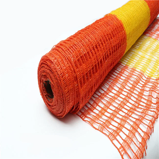 Orange and Yellow Netting - Durable Safety Fencing