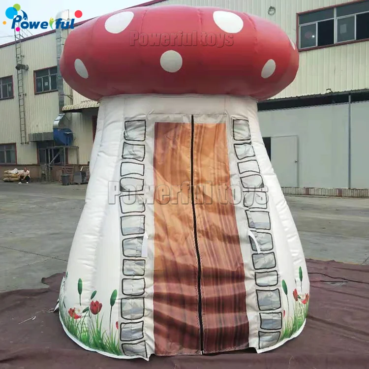 Inflatable Mushroom Tent Cabin for Smurfs - Custom Size Inflatable ...