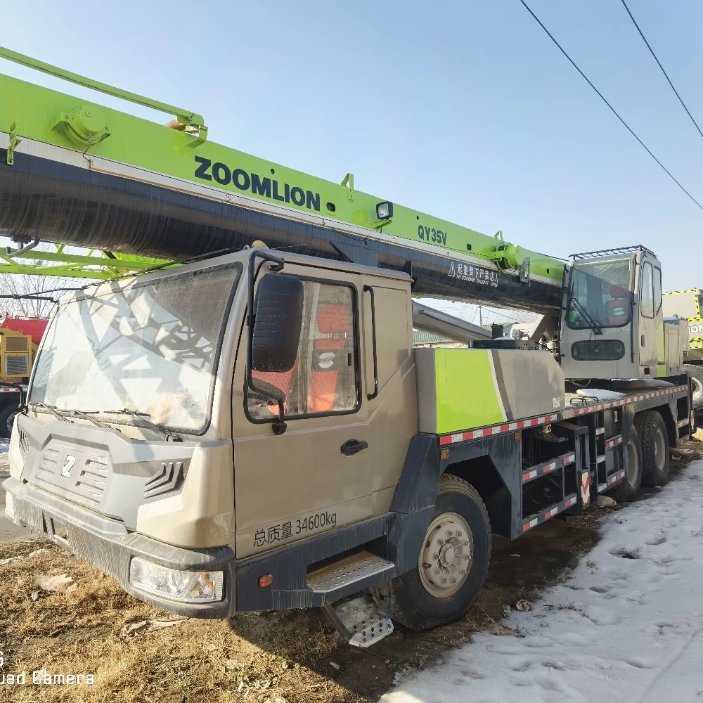 Chinese Famous Brand Zoomlion 35 Tons Mobile Truck Crane Qy35v Qy35v531.5 For Hot Sale - Buy ...