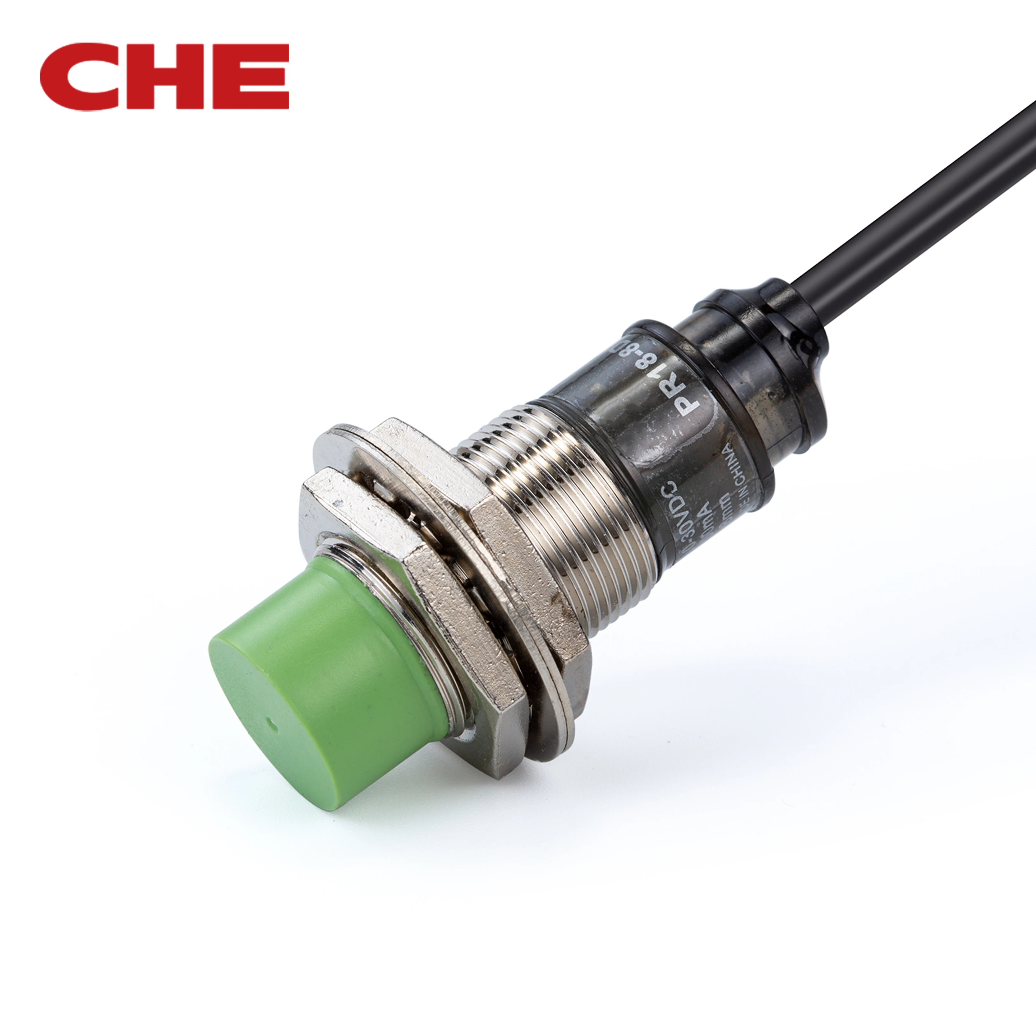 Inductive Proximity Switch Pr18-8dn Three-wire Npn No 24v Metal Sensor ...