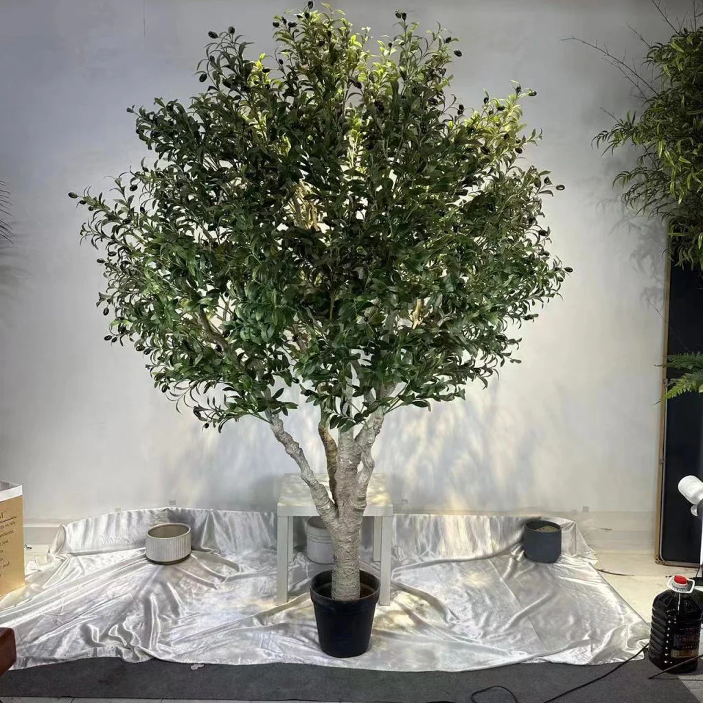 8ft Tall Artificial Olive Tree - Perfect for Weddings & Halloween