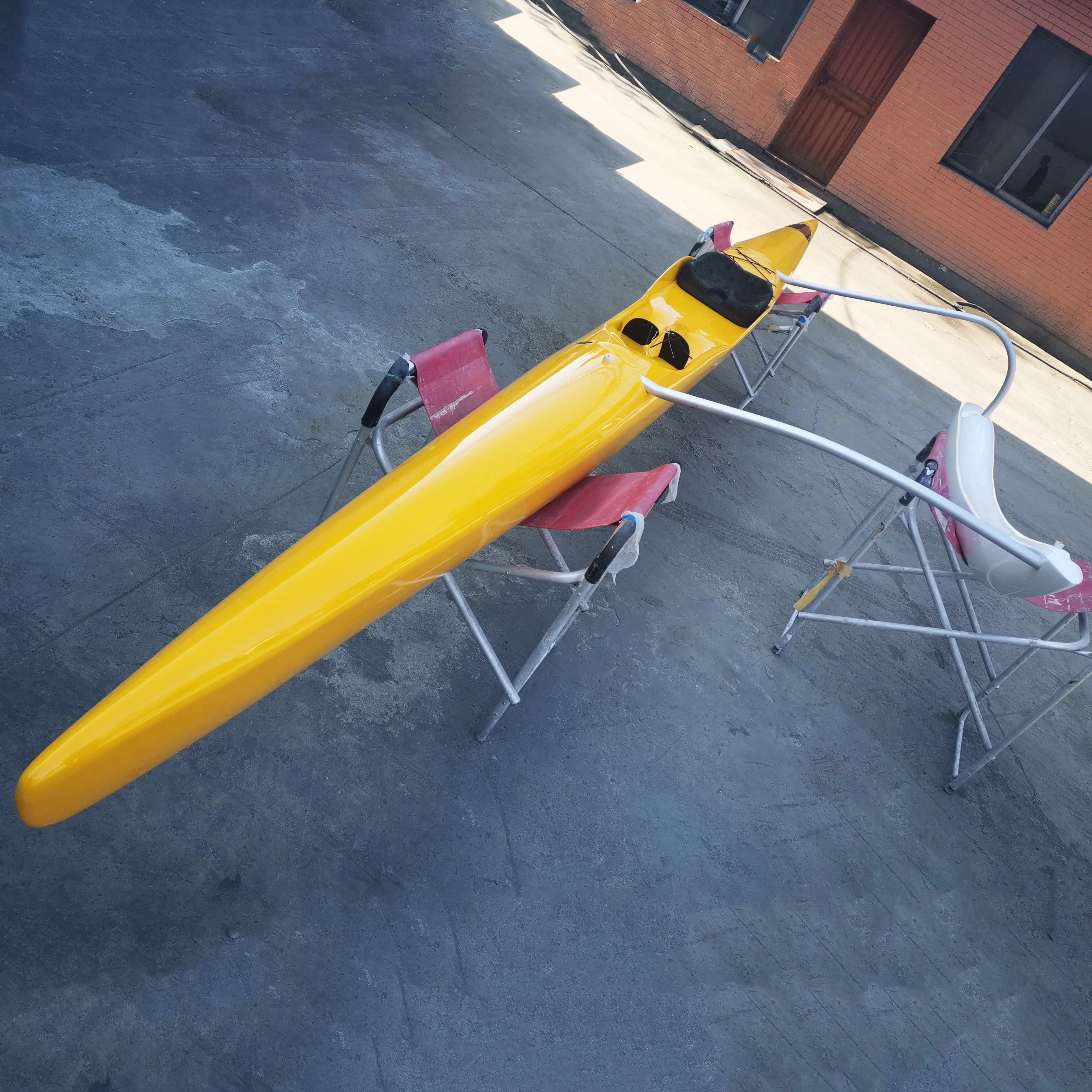 2022 Popular Carbon Fiber Outrigger Canoe Boat OC1 for Race Touring