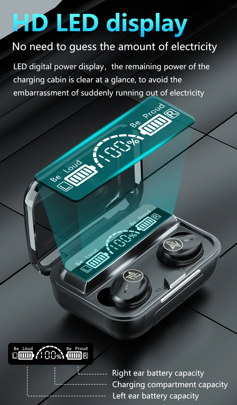 Wholesale Noise Reduction Earphones Headphone True Wireless Stereo Tws ...