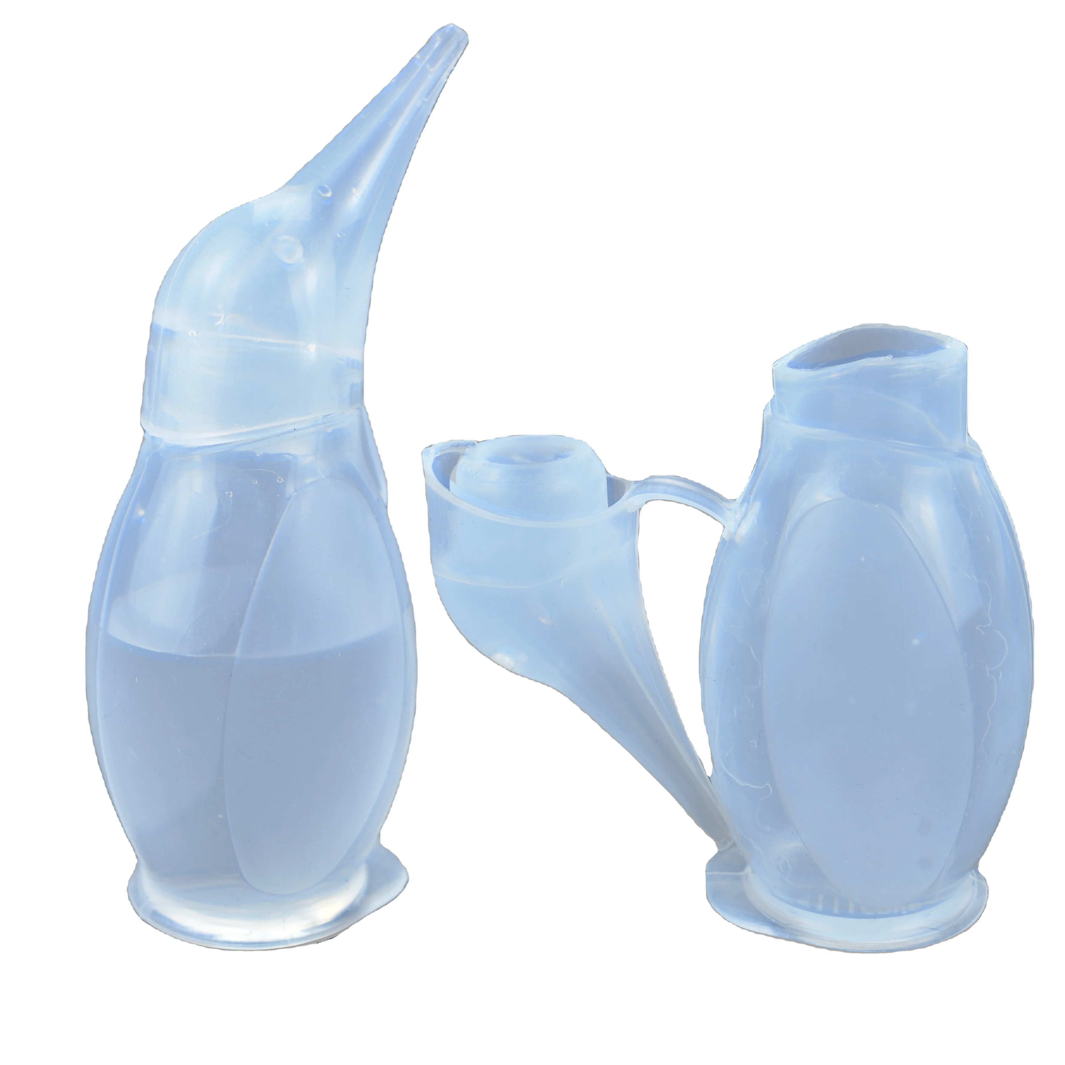 Silicone Penguin Suction Baby Nasal Aspirator Manual Vacuum Nasal ...