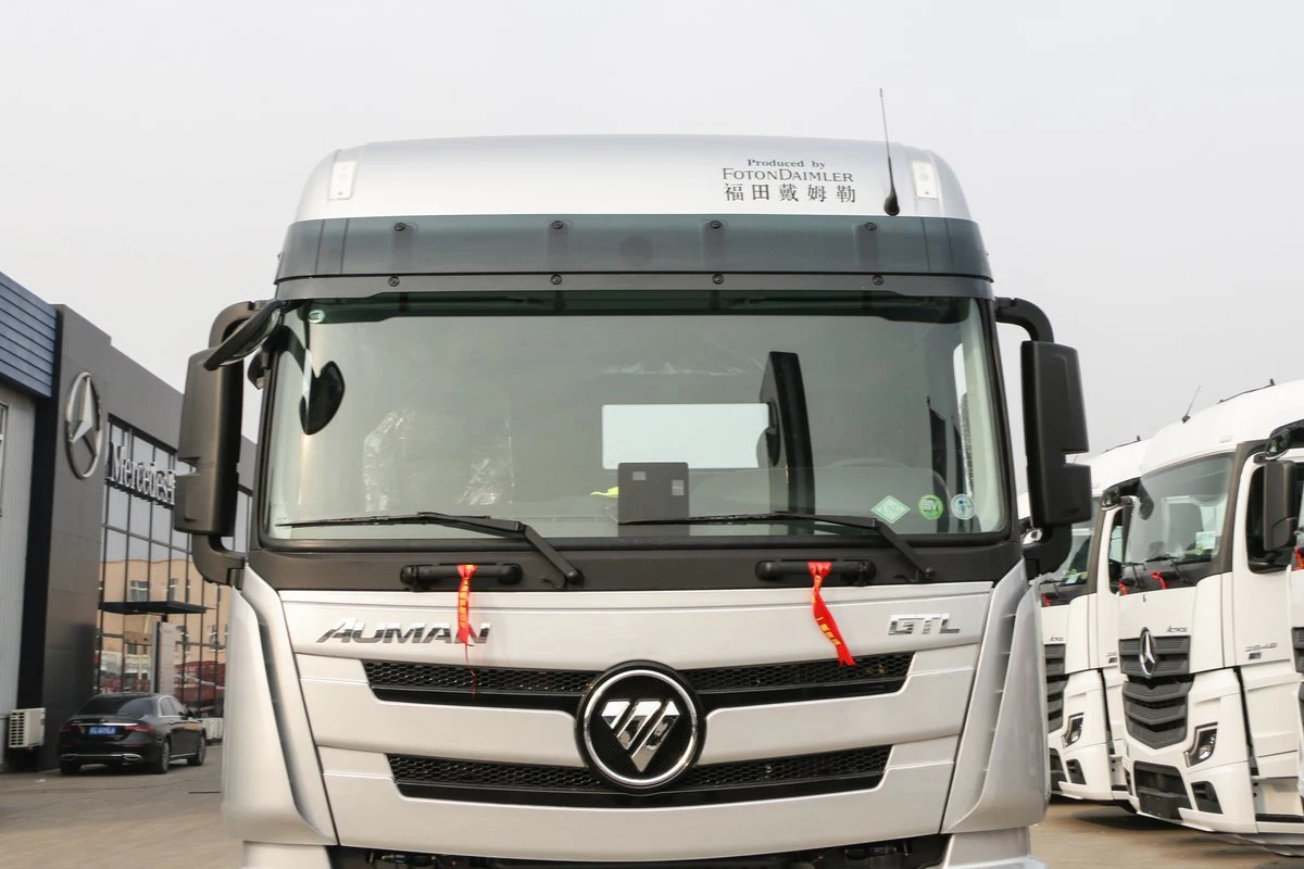 Second Hand Foton 6x4 Tractor Truck RHD LHD 460HP Tractors LNG 80 Ton ...