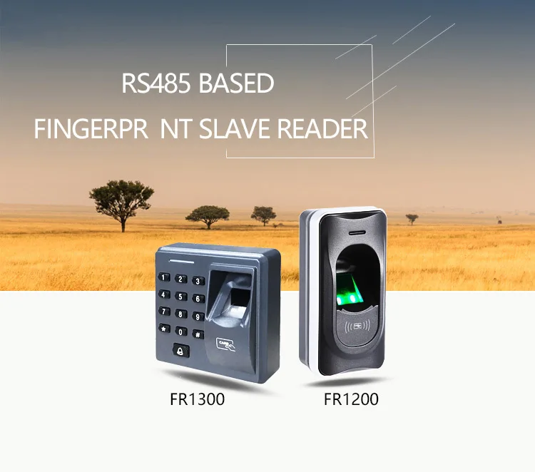 RS485 Master-Slave Reader Biometric Fingerprint Scanner