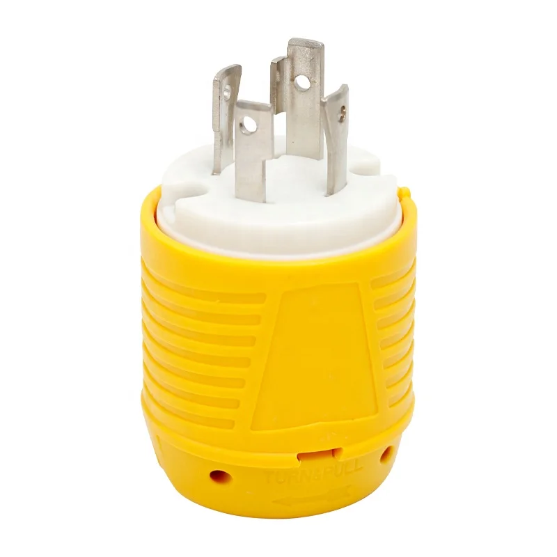 Nema L5-30p Generator Plug 30a 125v Twist Lock Male Plug 7500w Ac ...