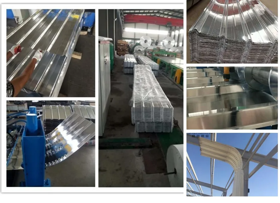 Long Span Aluminium Roofing Sheet Price/ Types Of Aluminium Roofing ...