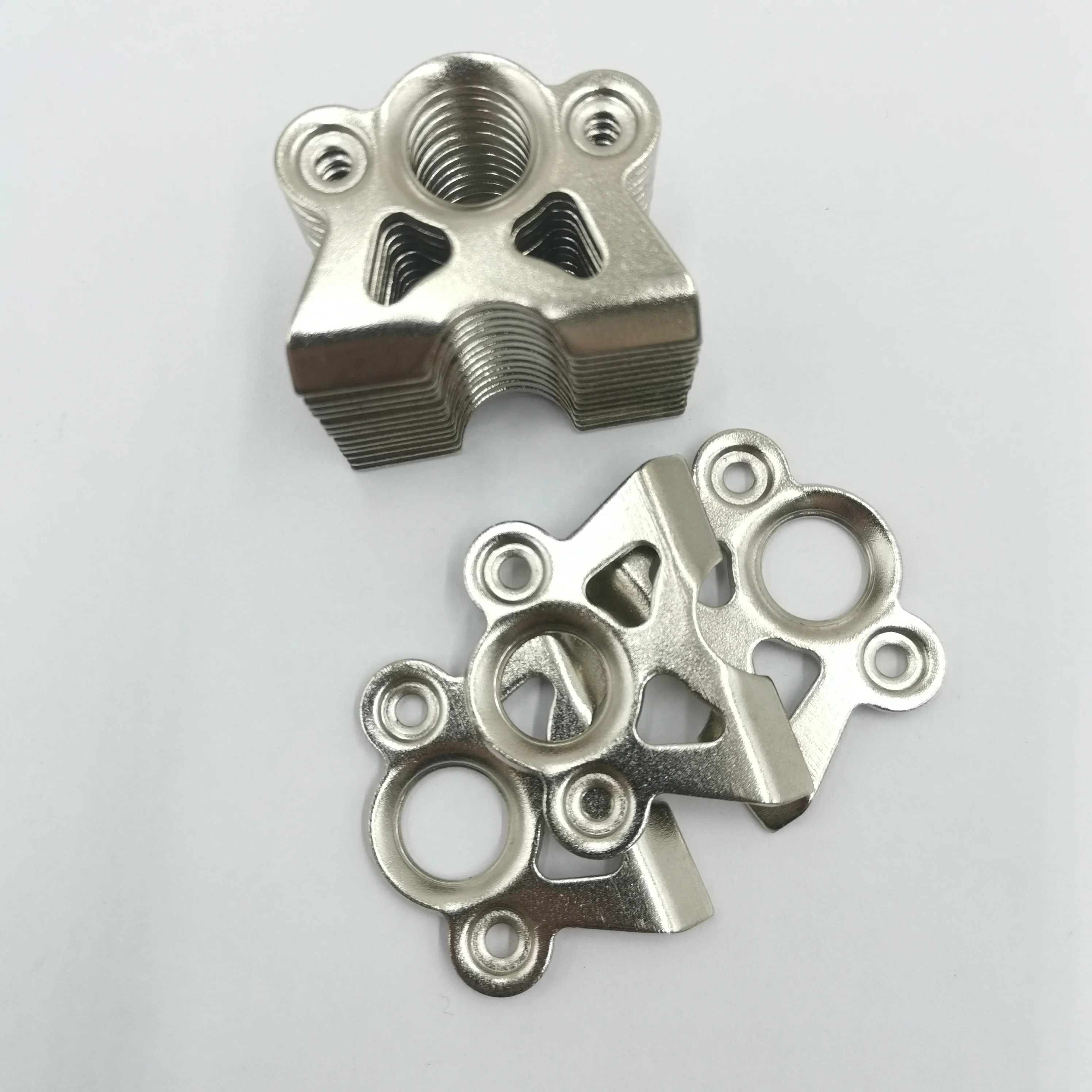 1" Quarter Turn Fastener Dzus Back Plates Quick Dzus Spring Weld Plate ...