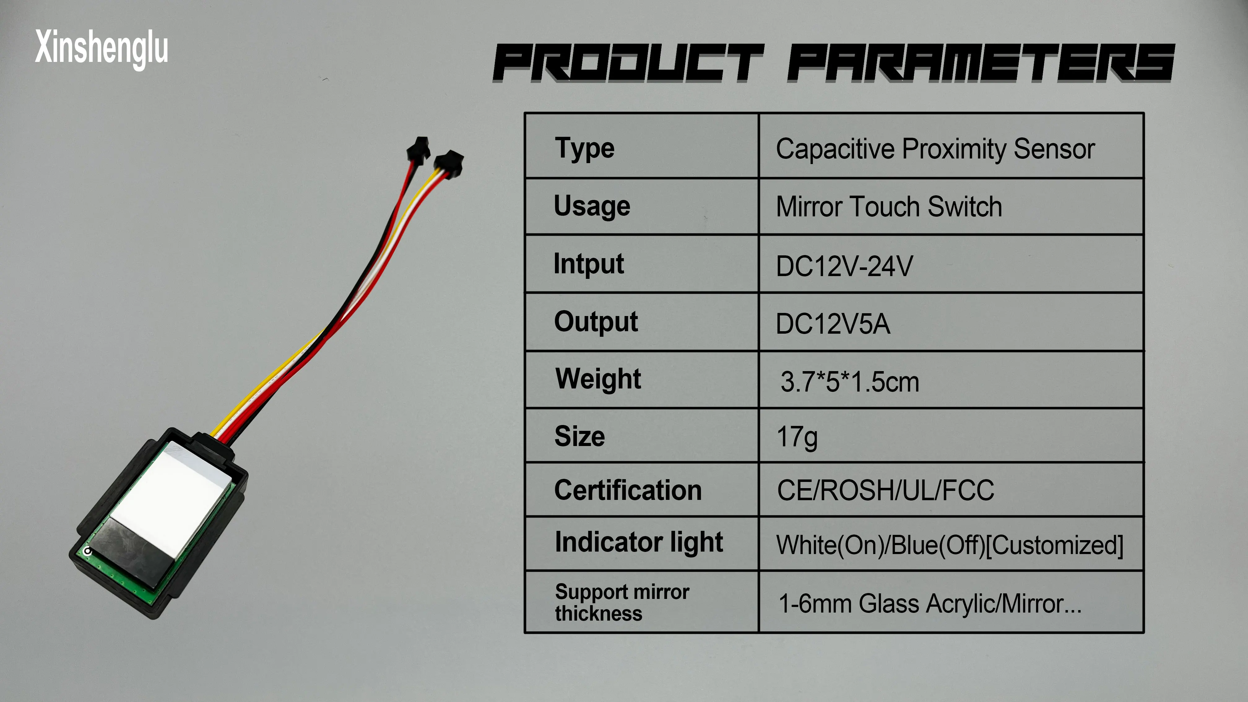12v Smart Hand Led Light 5a 60w Led Manual Scanning Touch Sensor Switch ...