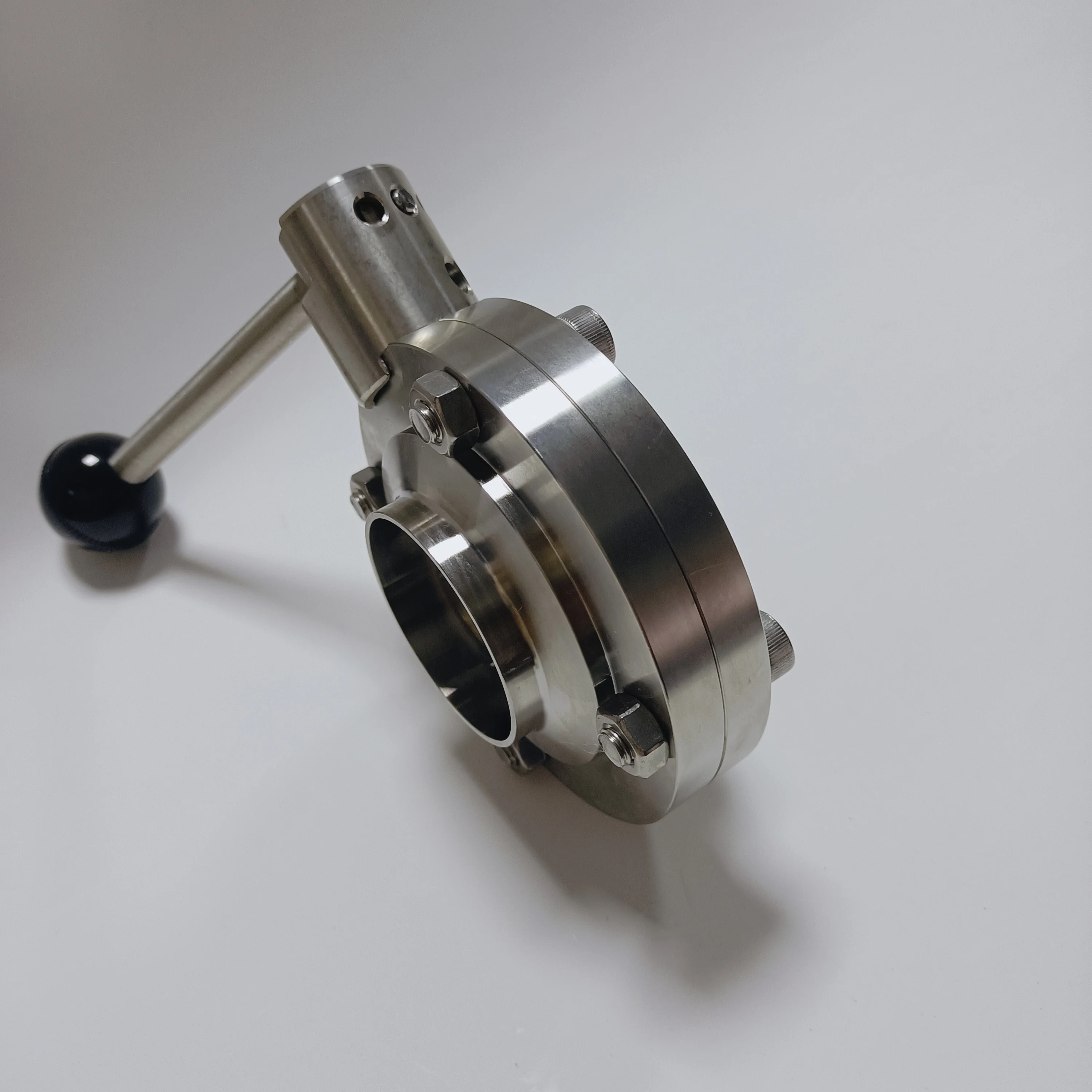 Din/sms/iso Standard Valve Sanitary Manual Valve Stainless Steel 304 ...