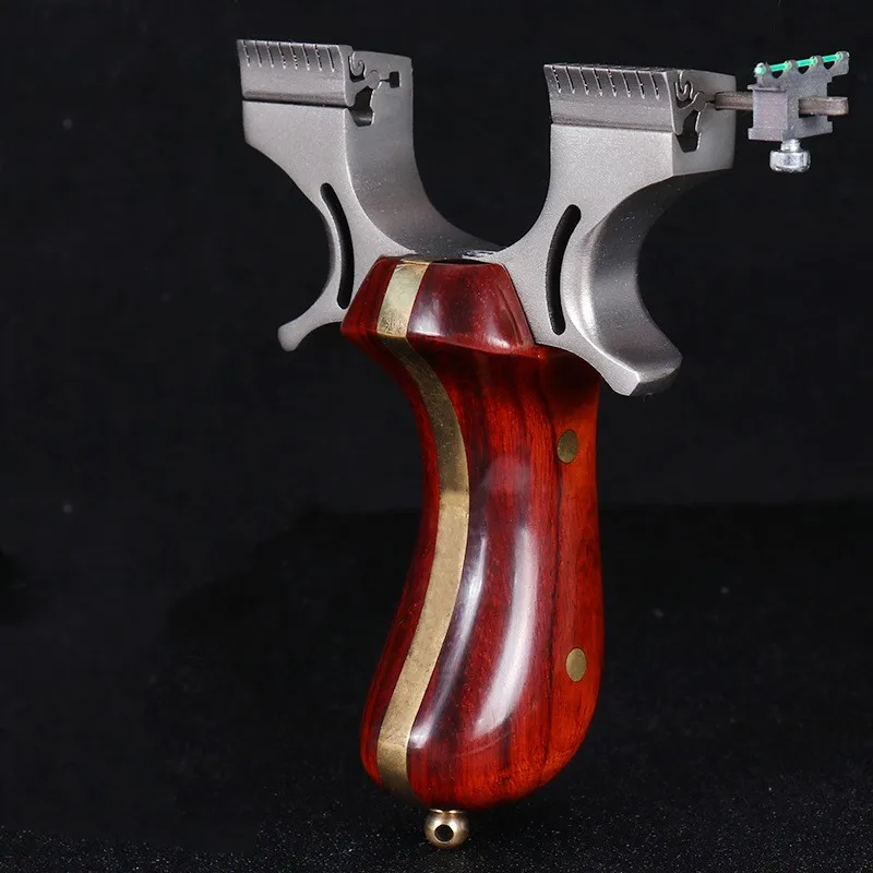 Outdoor Precision Shooting Catapult Dragon Tooth Fast Pressing Brass ...