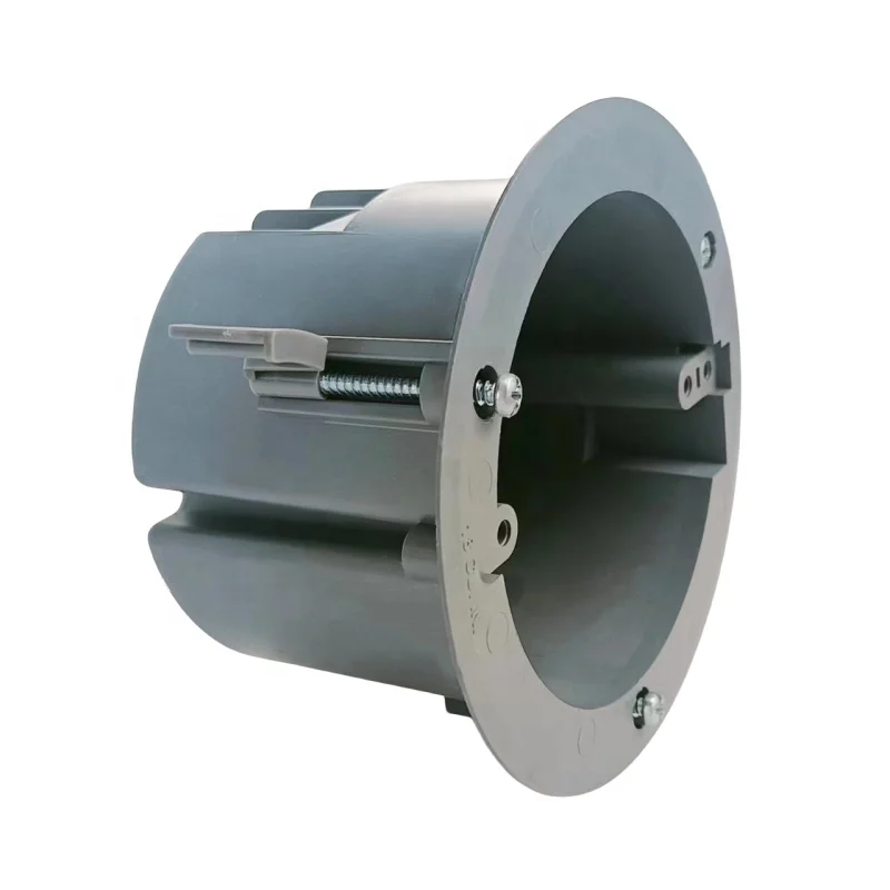 Gray Colour -round Remodel Ceiling Box 18cu.in- Material: Pvc-size:4.37 ...