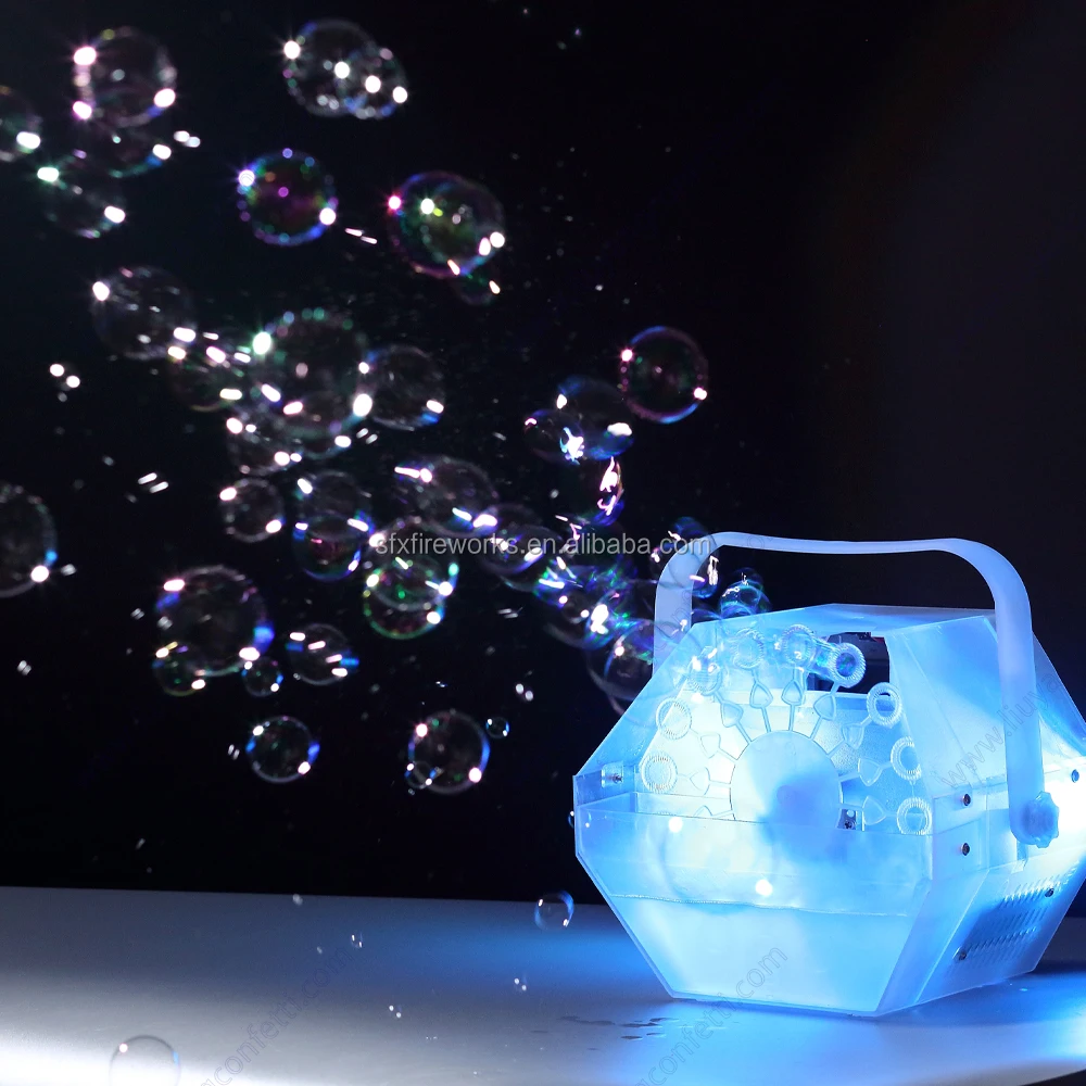 DMX Control Nightclub Bar Stage Effect Small LED Bubble Machine ...