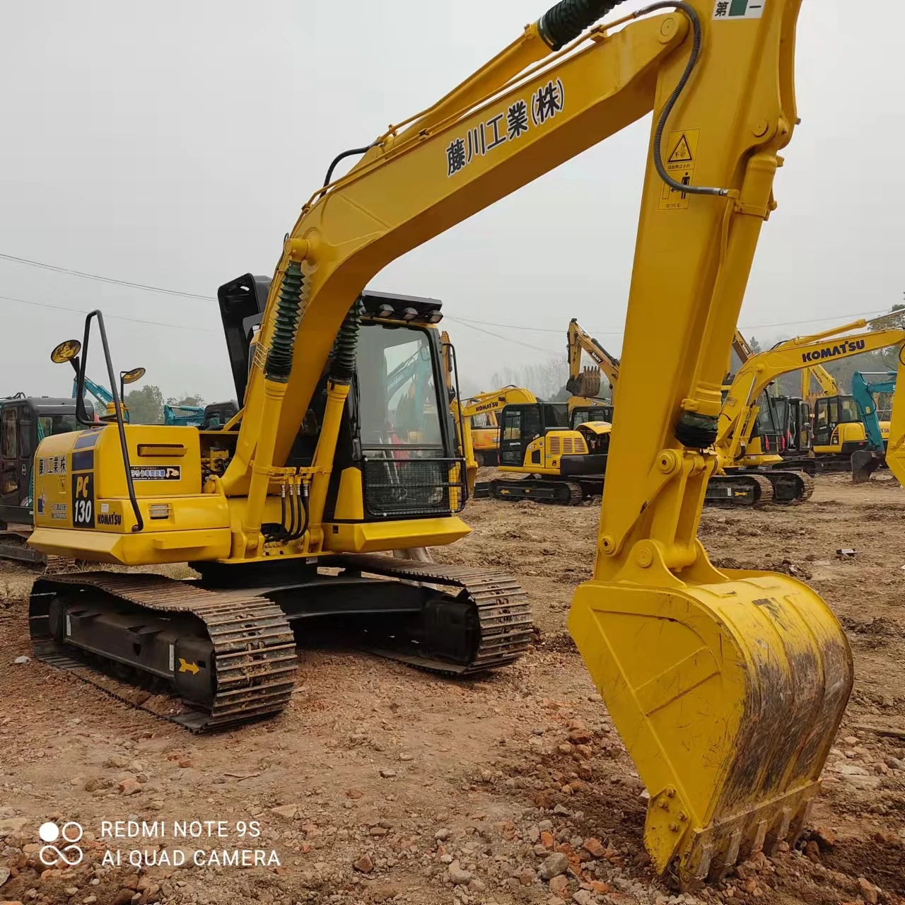 Easy Operation Crawler Excavator Used Excavator For Sale Komatsu Pc130 ...