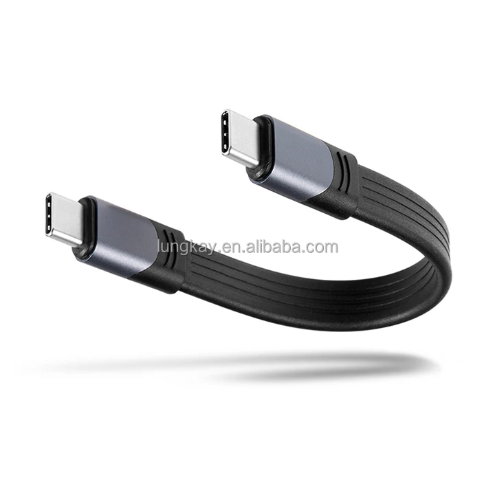 LUNG KAY 100W 40Gbps Data Transfer Usb C to Type C Fast Charging Cable ...