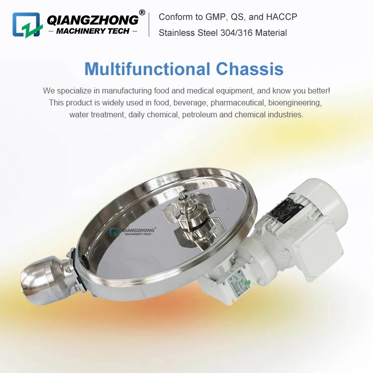 QIANGZHONG Mini Stainless Steel Magnetic Agitator Hot Plate