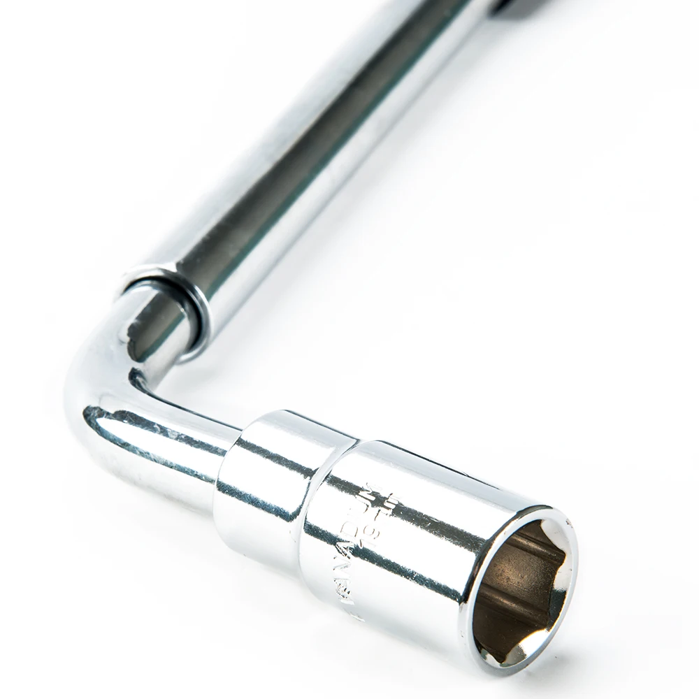 Telescopic Extending Lug Wheel Nut Wrench - L Shape Type