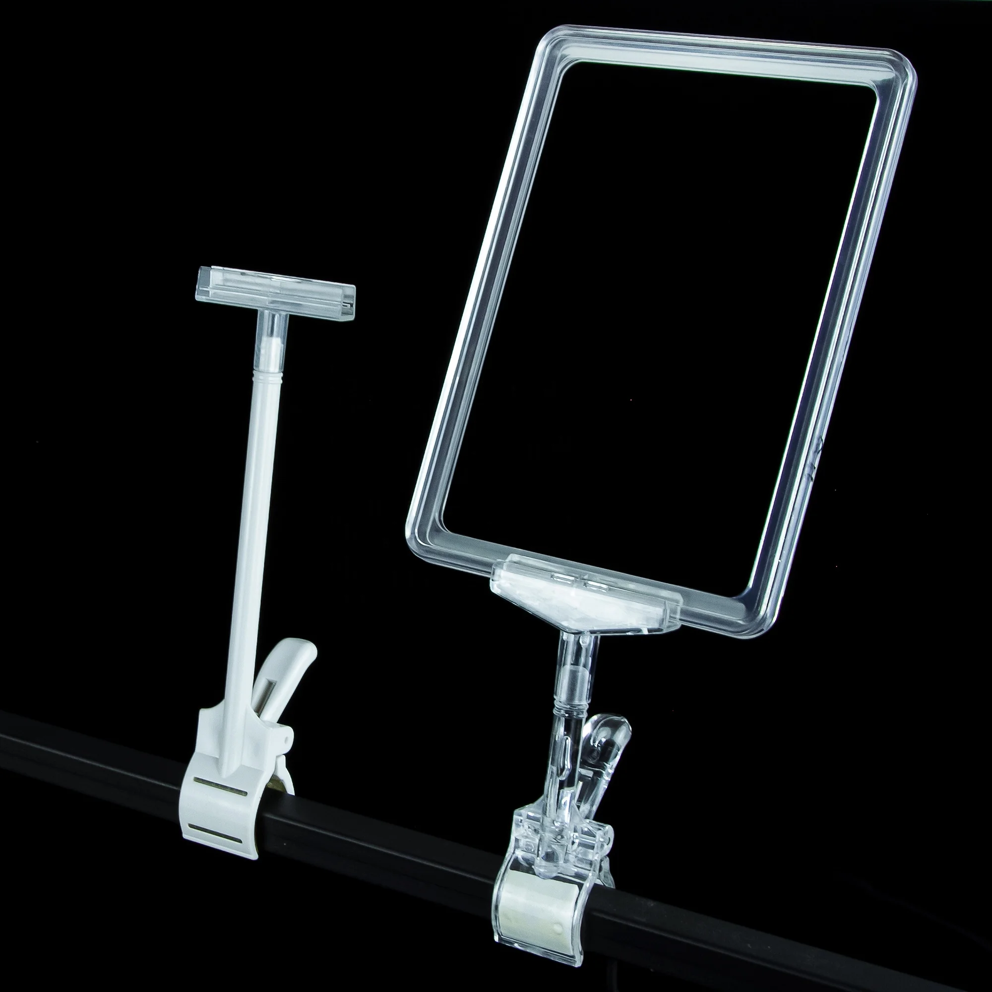 Hookei Plastic Pop Clip Price Tag Holder With A4 Frame - Buy Clips For ...