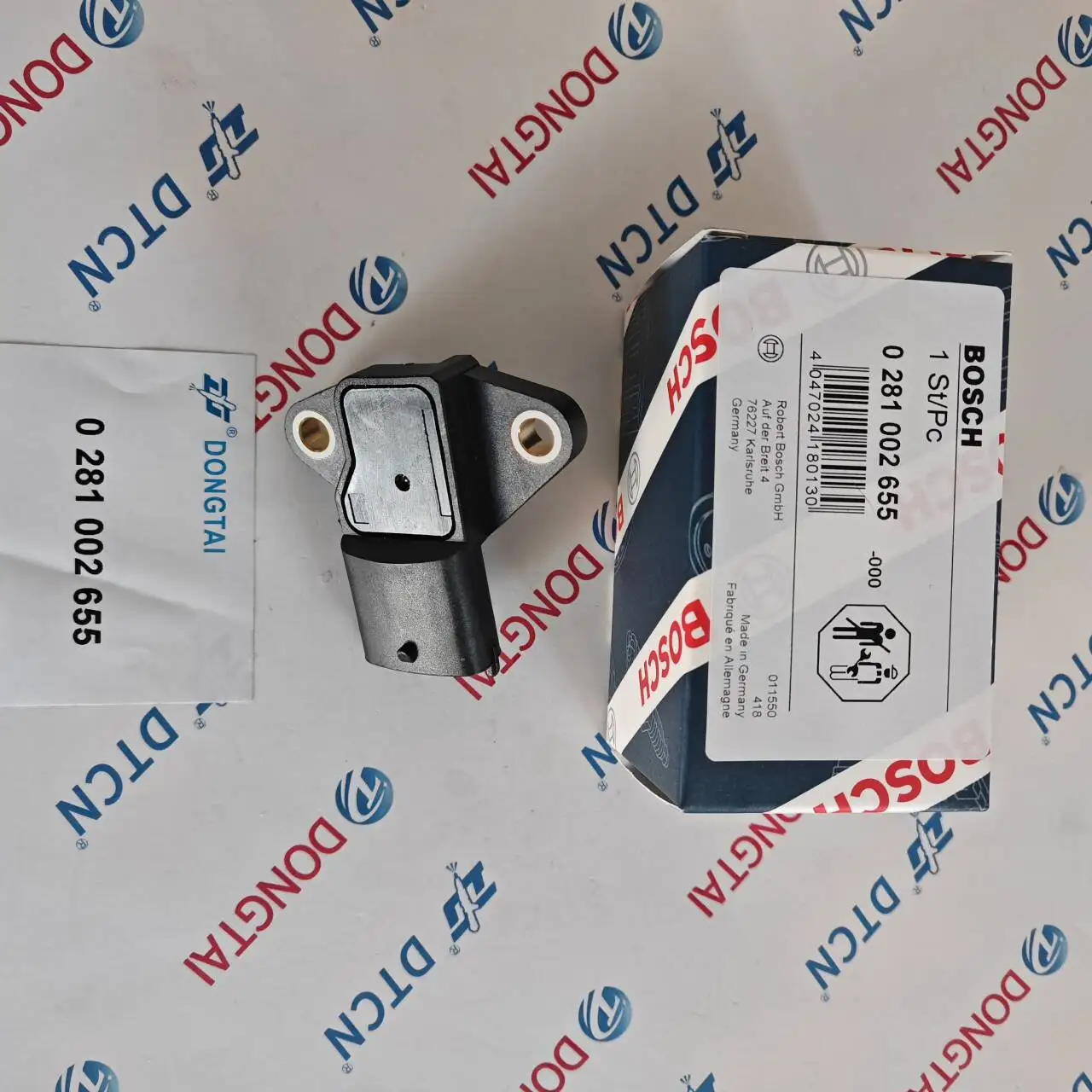 Intake Manifold Air Pressure Sensor Map 0281002655,0 281 002 655 For Man Daf Iveco Scania Truck ...