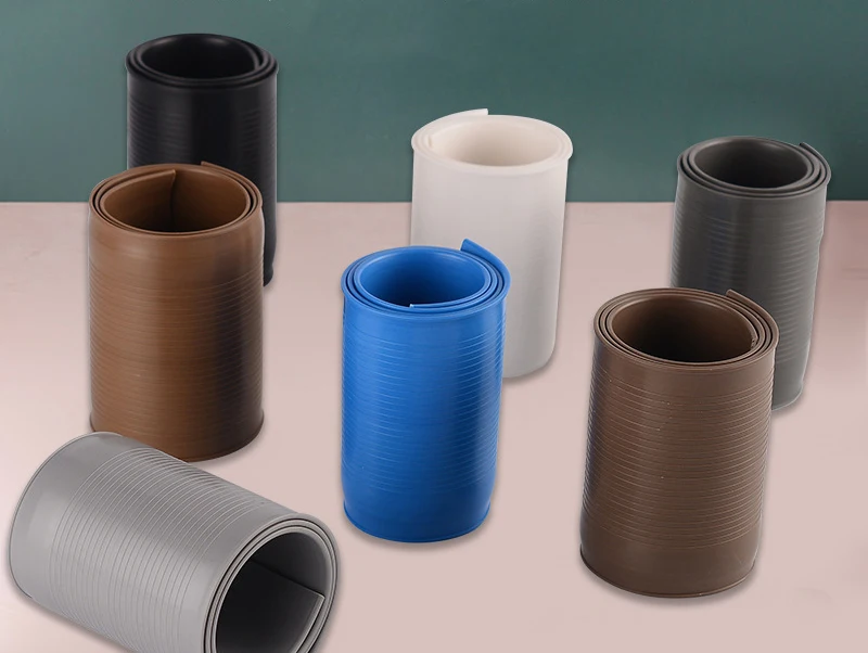 100mm Vinyl Feather Edge Skirting Board - Self Adhesive