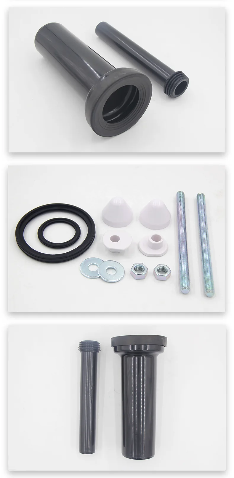 Different Concealed Cistern Toilet Drain Pipe Hidden Water Tank Flush Straight Wall-Mounted Back ...