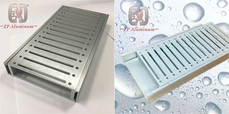 Custom Scupper Floor Drain Grate - Modern Industrial Style