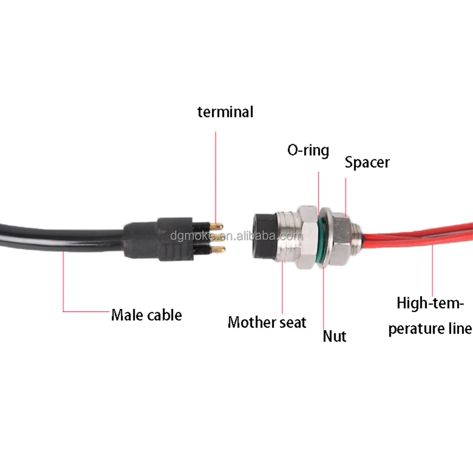 Waterproof Cable Joint Connector Watertight Plug Underwater Male Female ...
