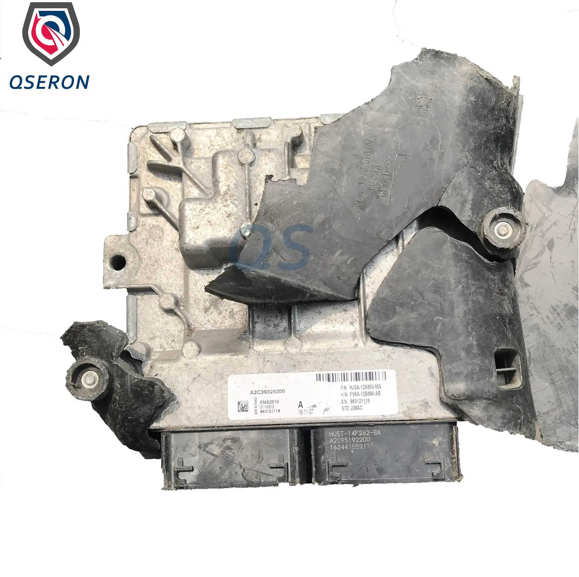 真正的汽车 Ecu Hj5a-12a650-ma 发动机控制单元电机计算机 Fv6a-12b684-ab 模块 Ecm Pcm ...