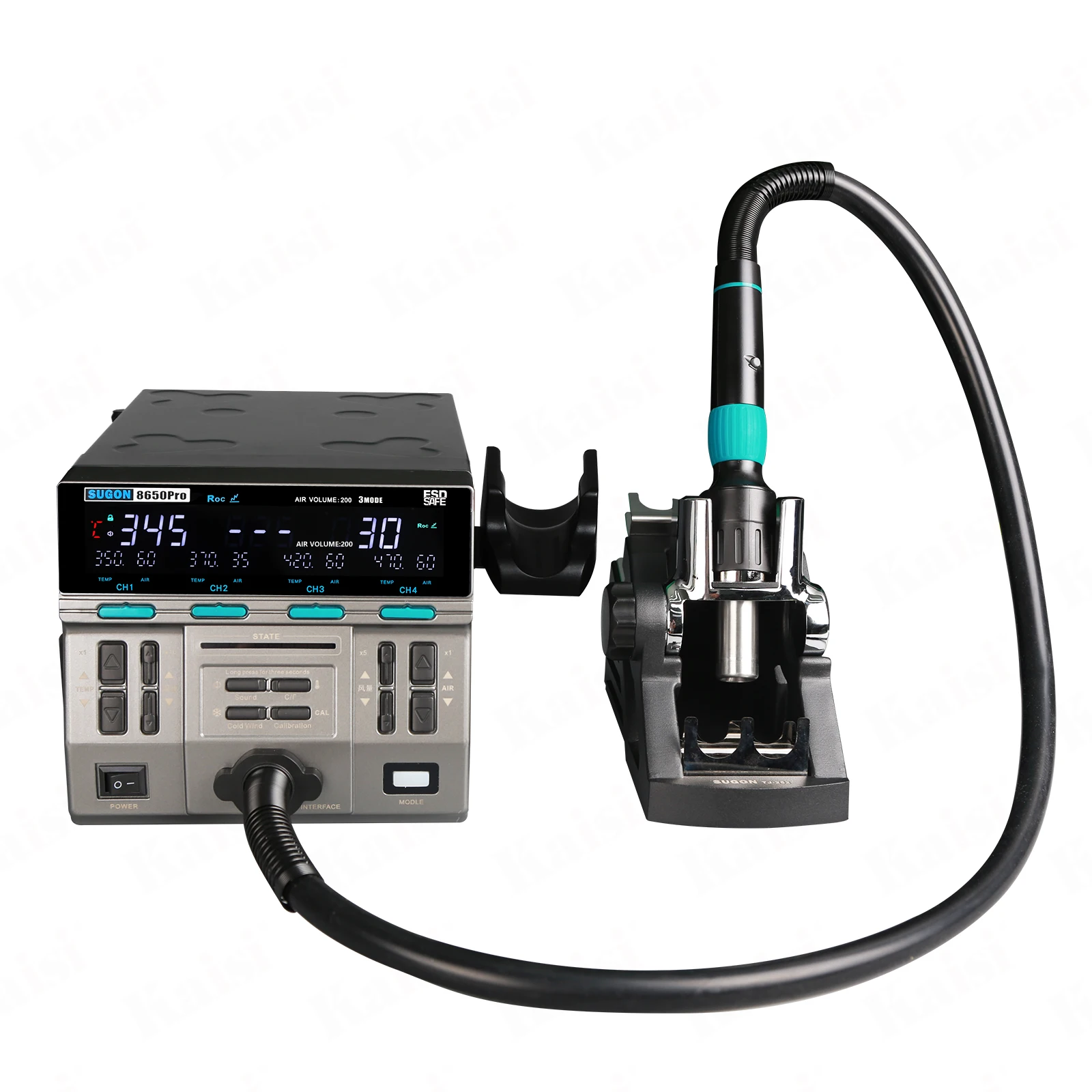 Sugon 8650 Pro Curved Hot Air Gun - Adjustable Temperature Electric ...