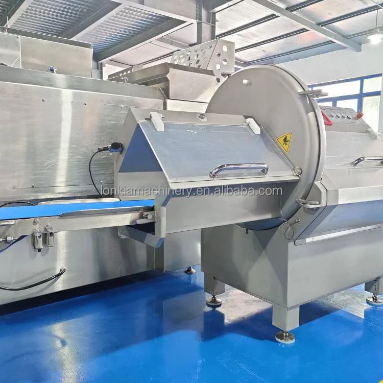 LONKIA Industrial Frozen Meat Slicer/Heavy Duty Meat Cutting Machine ...
