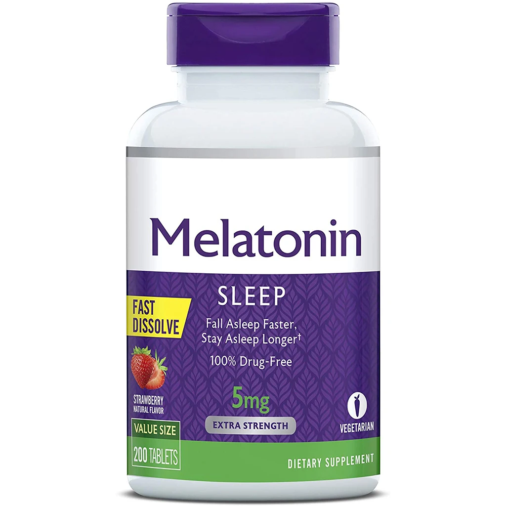 OEM Pivate Label Melatonin 12 Mg Fast Dissolve 180 Tablets