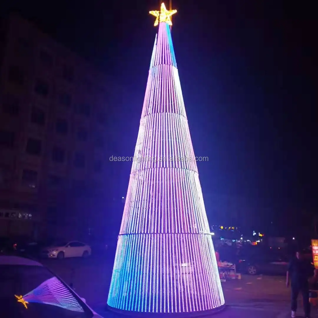 Outdoor DMX LED Tree - Smart Pixel Christmas Light Show