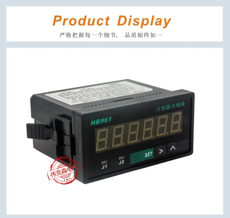 HB961 6 Digit LED Counter - Precision and Reliability