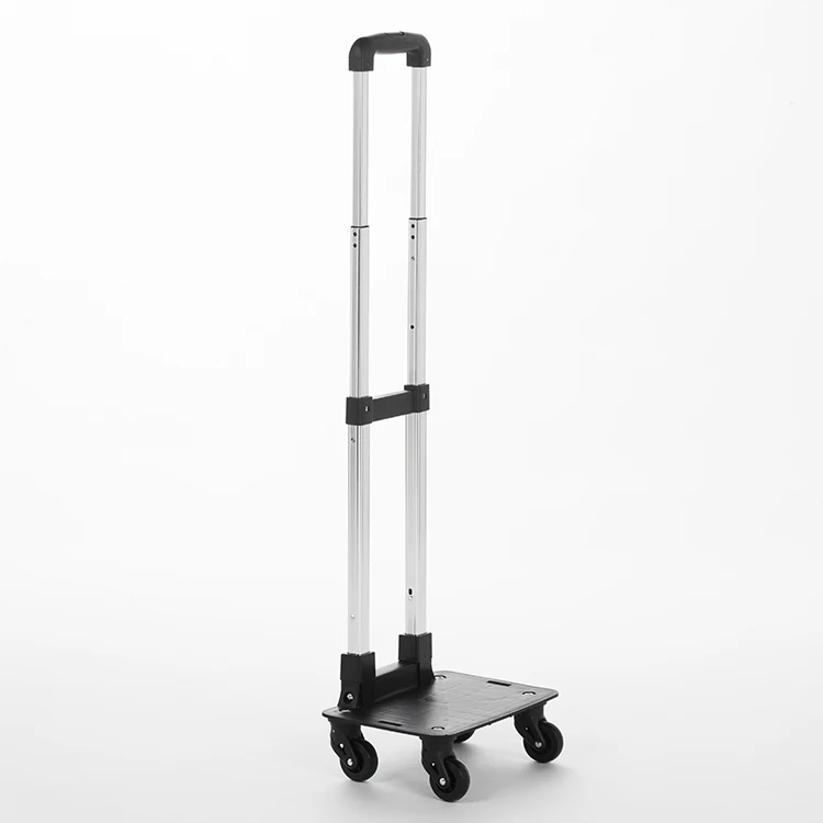 Aluminum Telescopic Backpack Bag Handle Luggage Frame With Wheels - Buy ...