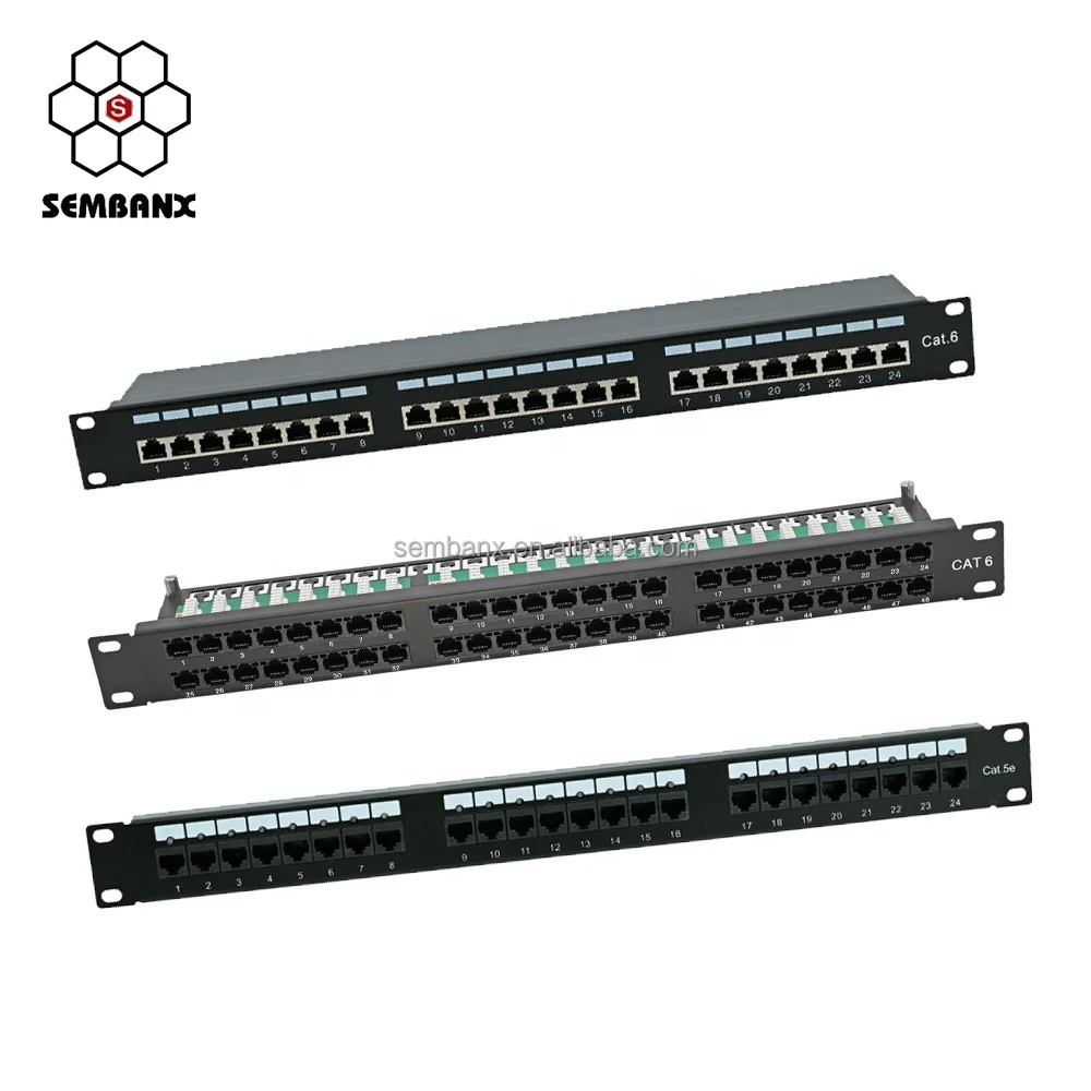 1u 48 Port Patch Panel UTP Cat5e Cat6| Alibaba.com