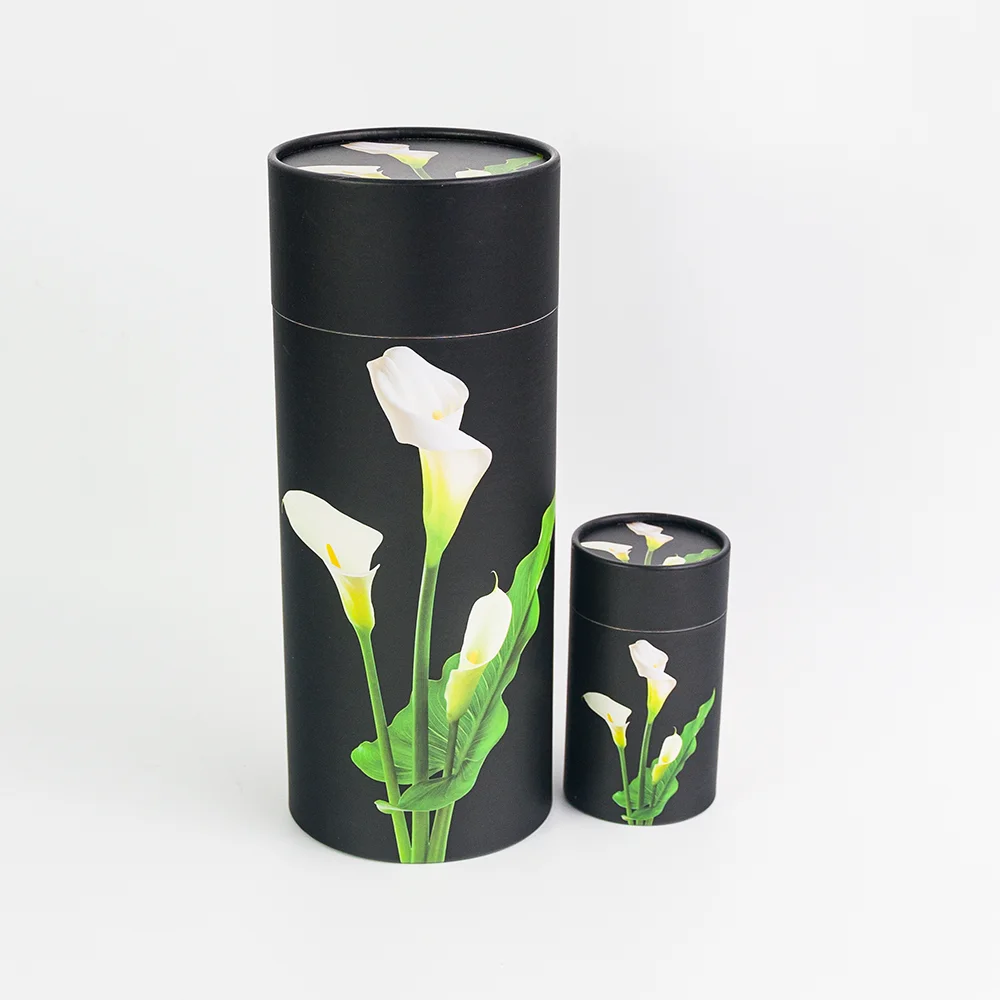 Eco Friendly Biodegradable Paper Scattering Tubes Bio Cremation Urns ...