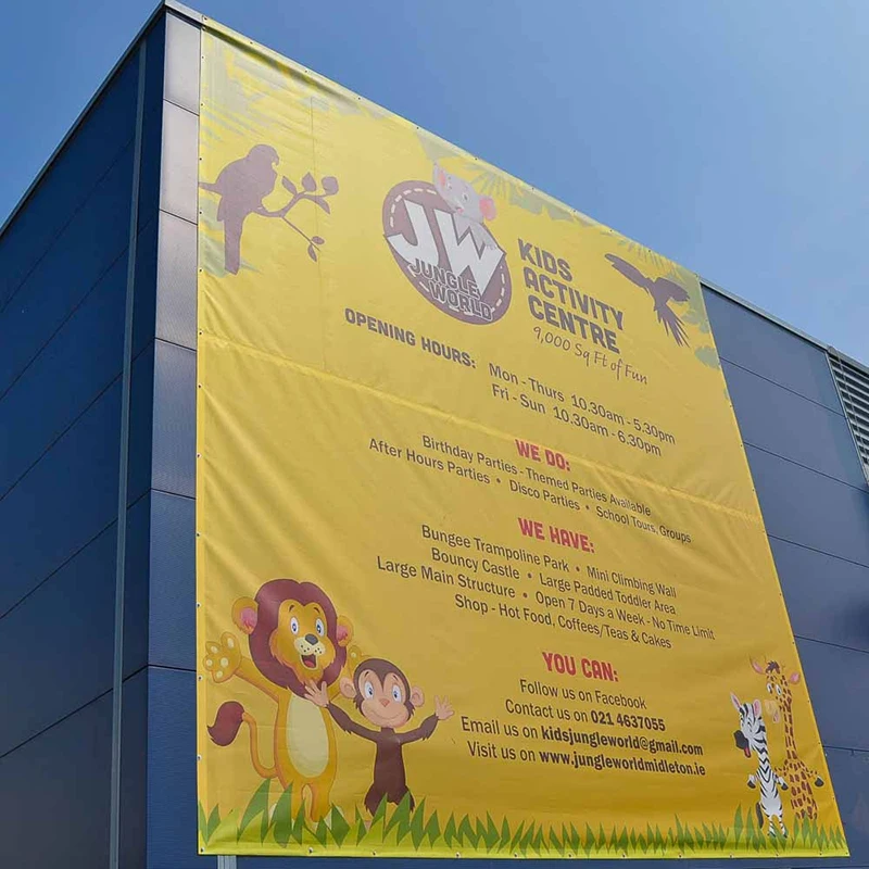 Outdoor Custom Vinyl Wall Advertising Pvc Event Banner Printing for ...