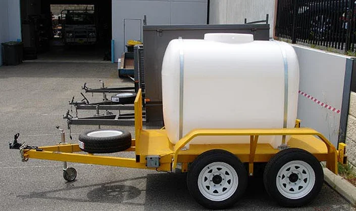 Small Plastic Water Tank Trailer with Pump for Car - KRS