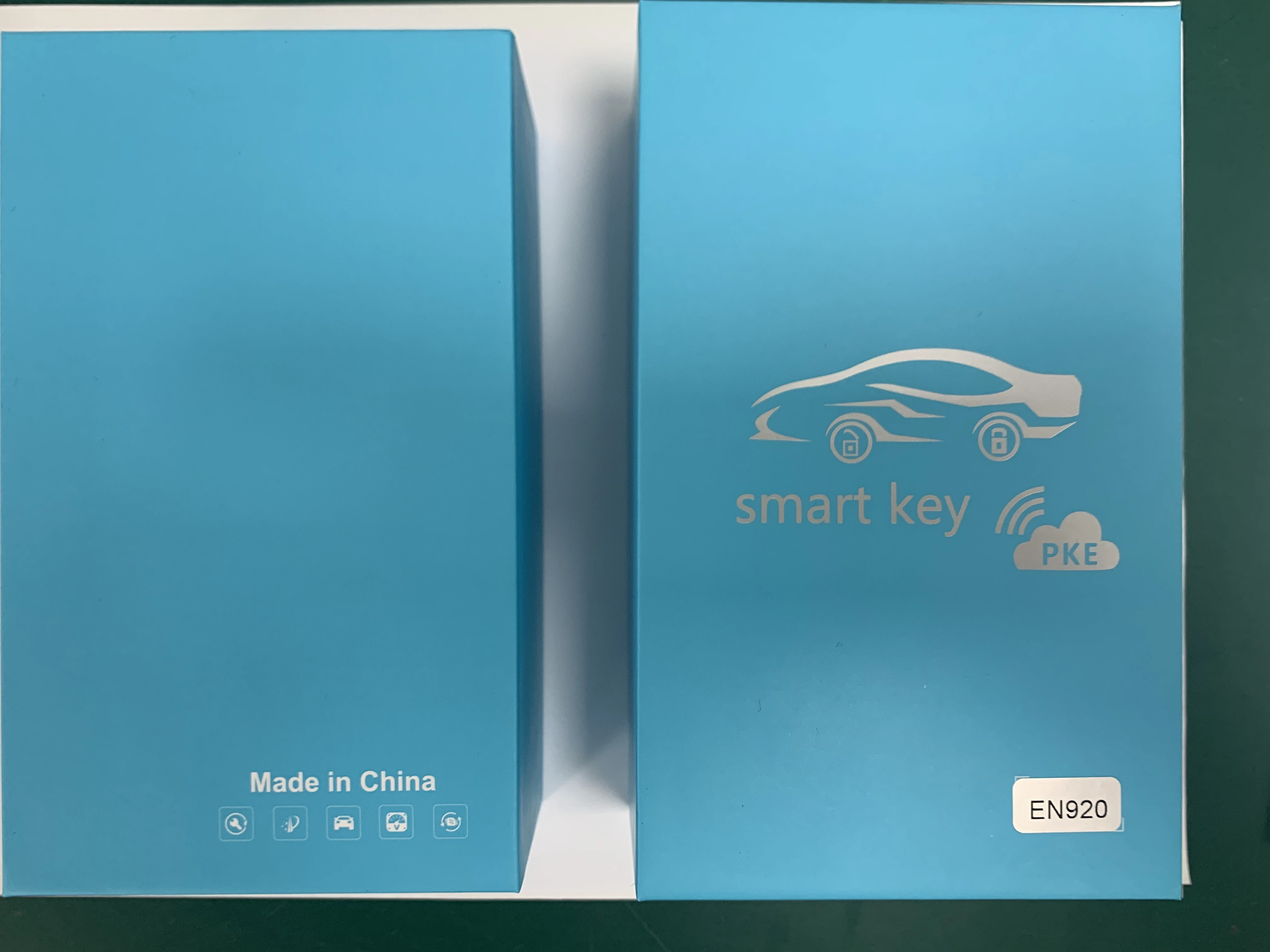 Car Smart Remote Key with Start and Alarm LCD Touch/button