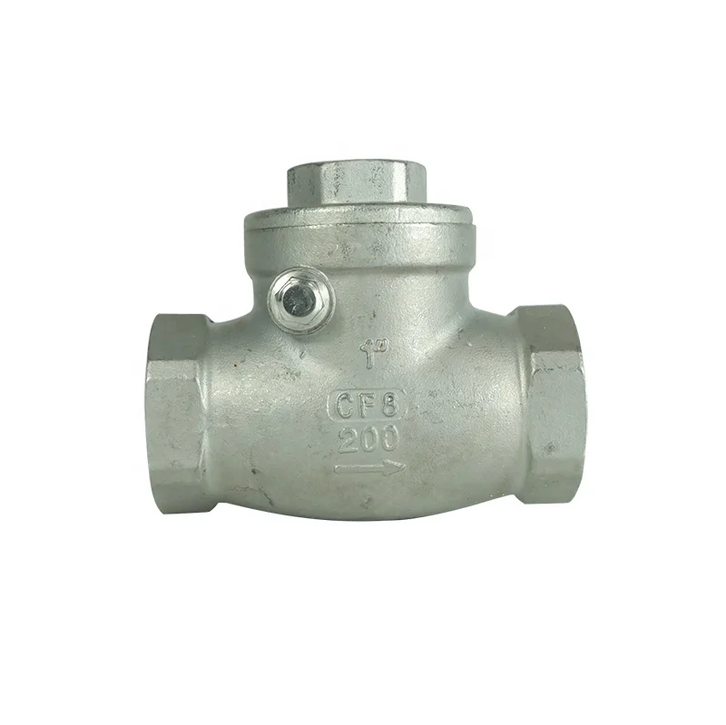 Dkv H14w Thread Check Valves Stainless Steel Swing Return Check Valve ...