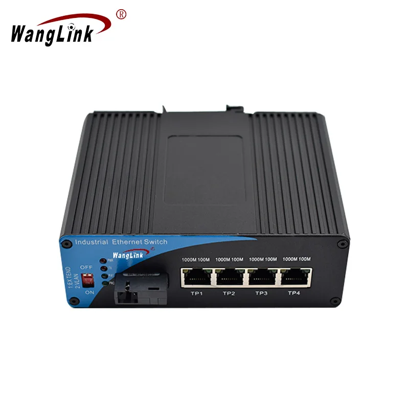 Wanglink 10/100/1000mbps 4 Rj45 Port Ethernet Port With 1 Sfp Port ...