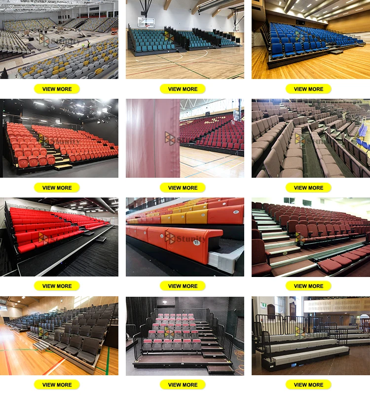 Stunity Automatic Telescopic Spectator Retractable Seating