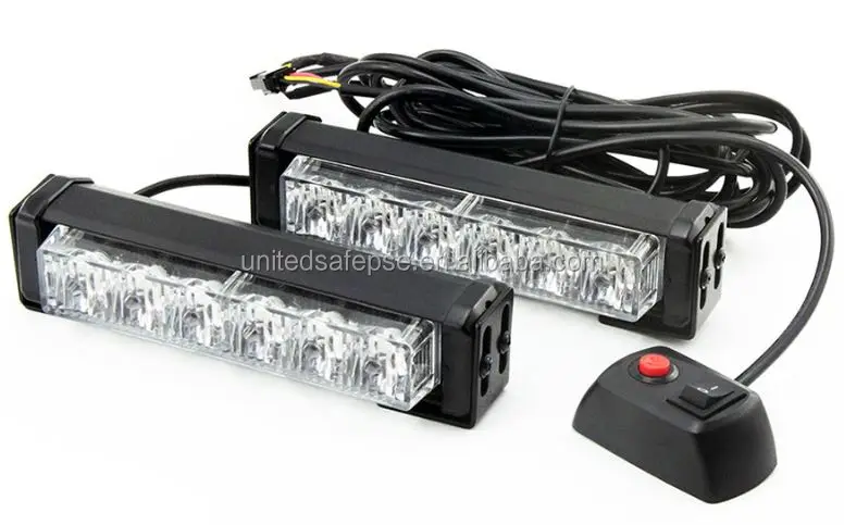 2X6 Leds Emergency Vehicle Strobe Lights - Reliable & Bright