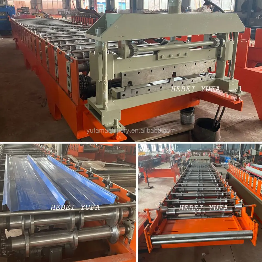 High Standard IBR 3 Ribs Steel Roofing Panel Roll Forming Machine 820 ...