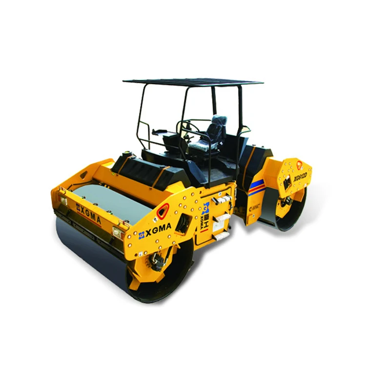 1t 2t 3t 4 Ton XGMA Vibratory Roller Compactor - Double Drum, 60Hz ...